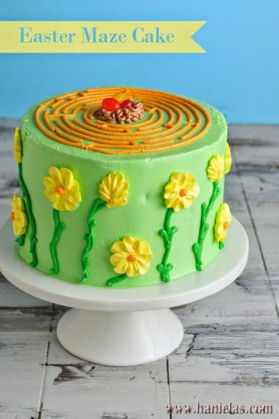 How to Make Buttercream Butterfly Cake [Template] - Haniela's