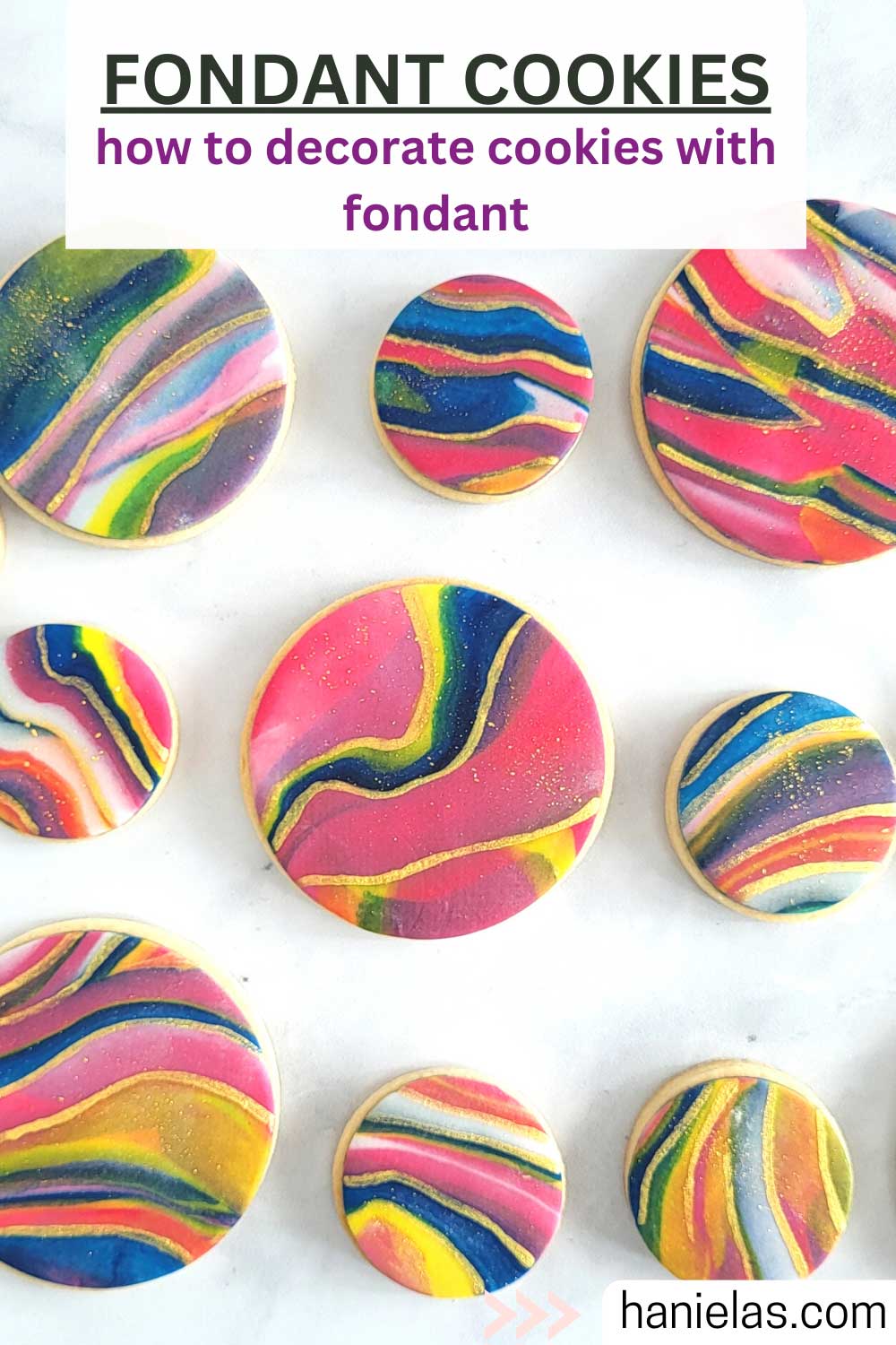 Fondant Cookies - Haniela's: Recipes and Decorating Tutorials