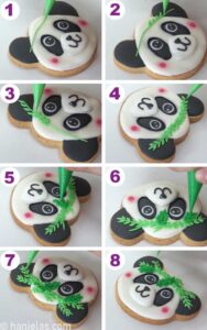 How to make Decorated Panda Cookies - Haniela's: Sweet & Savory Recipes ...