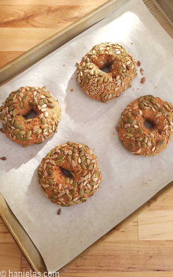 Gluten-Free Red Lentil Bagels Recipe - Haniela's: Recipes and ...